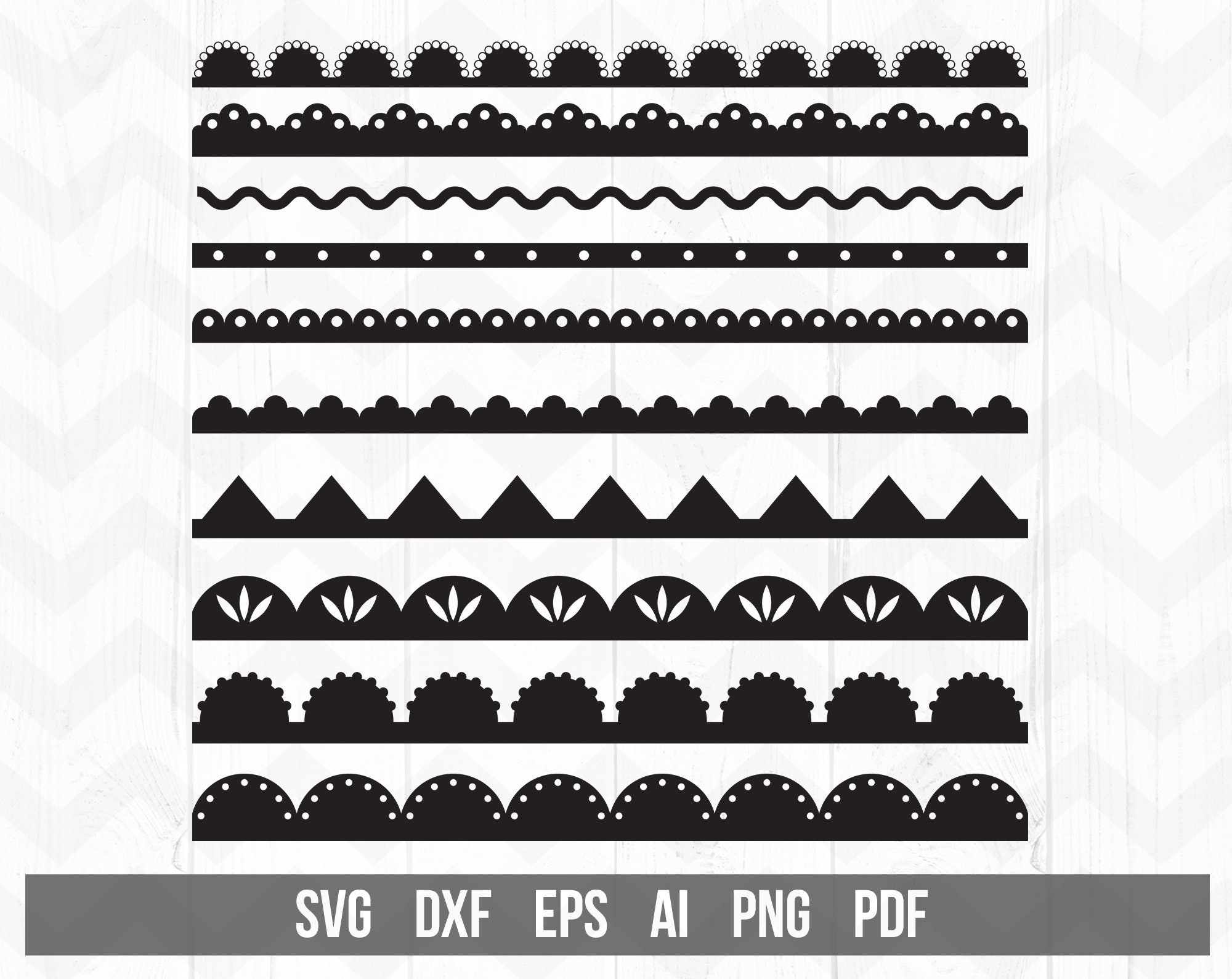 Lace Borders Svg, Border Svg, Seamless Pattern, Dividers Svg ...