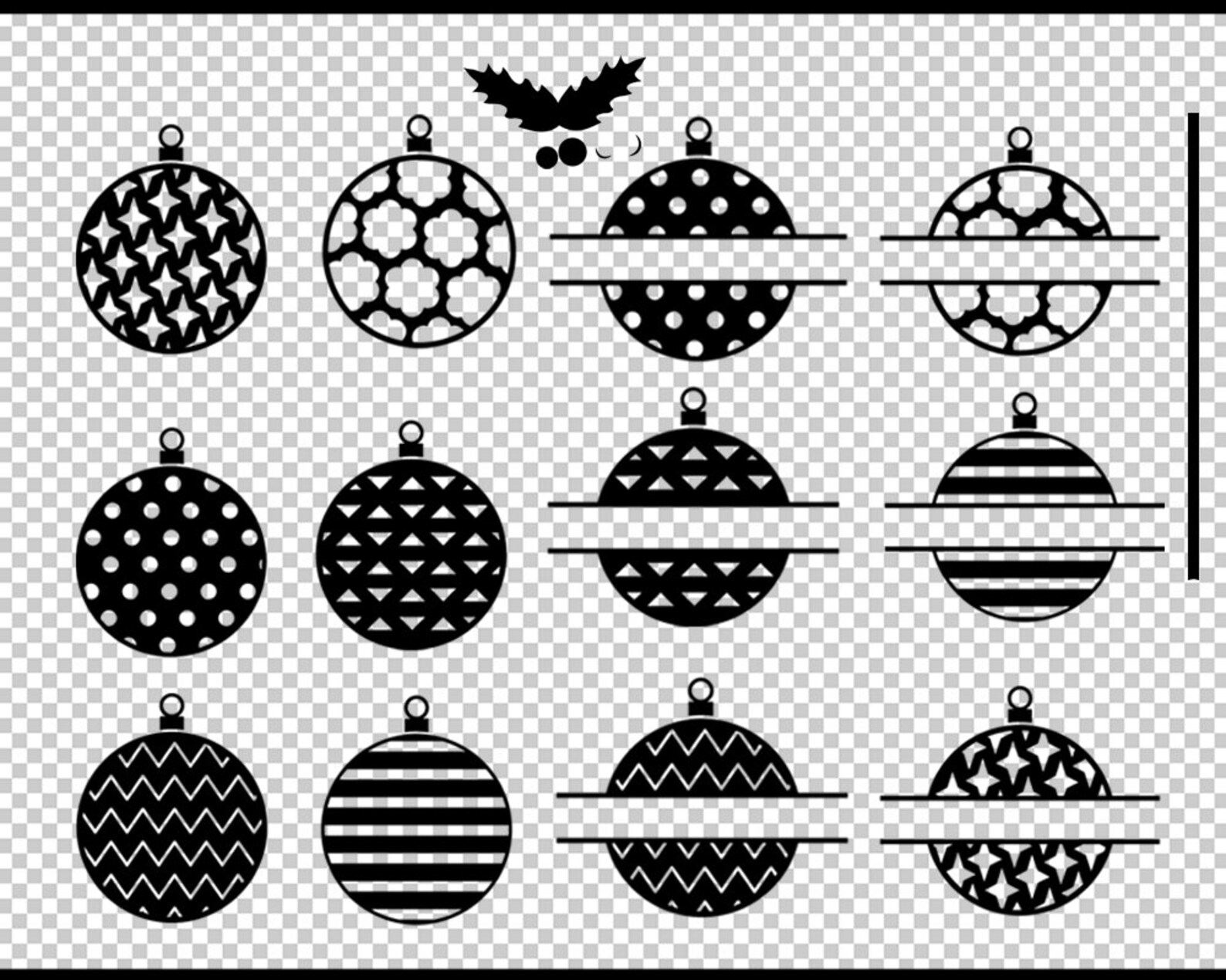 Christmas Svg Christmas Balls SVG Dxf Christmas Balls | Etsy