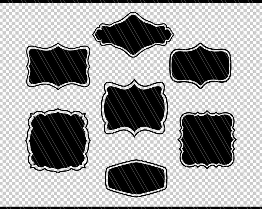 Monogram Svg Cutting Files Monogram Frames Vector Monogram - Etsy