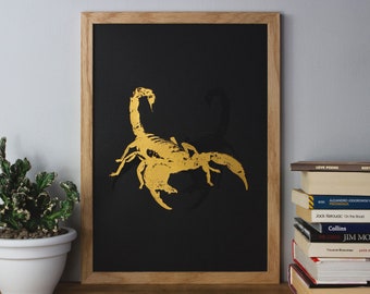 Animal screen print | Etsy