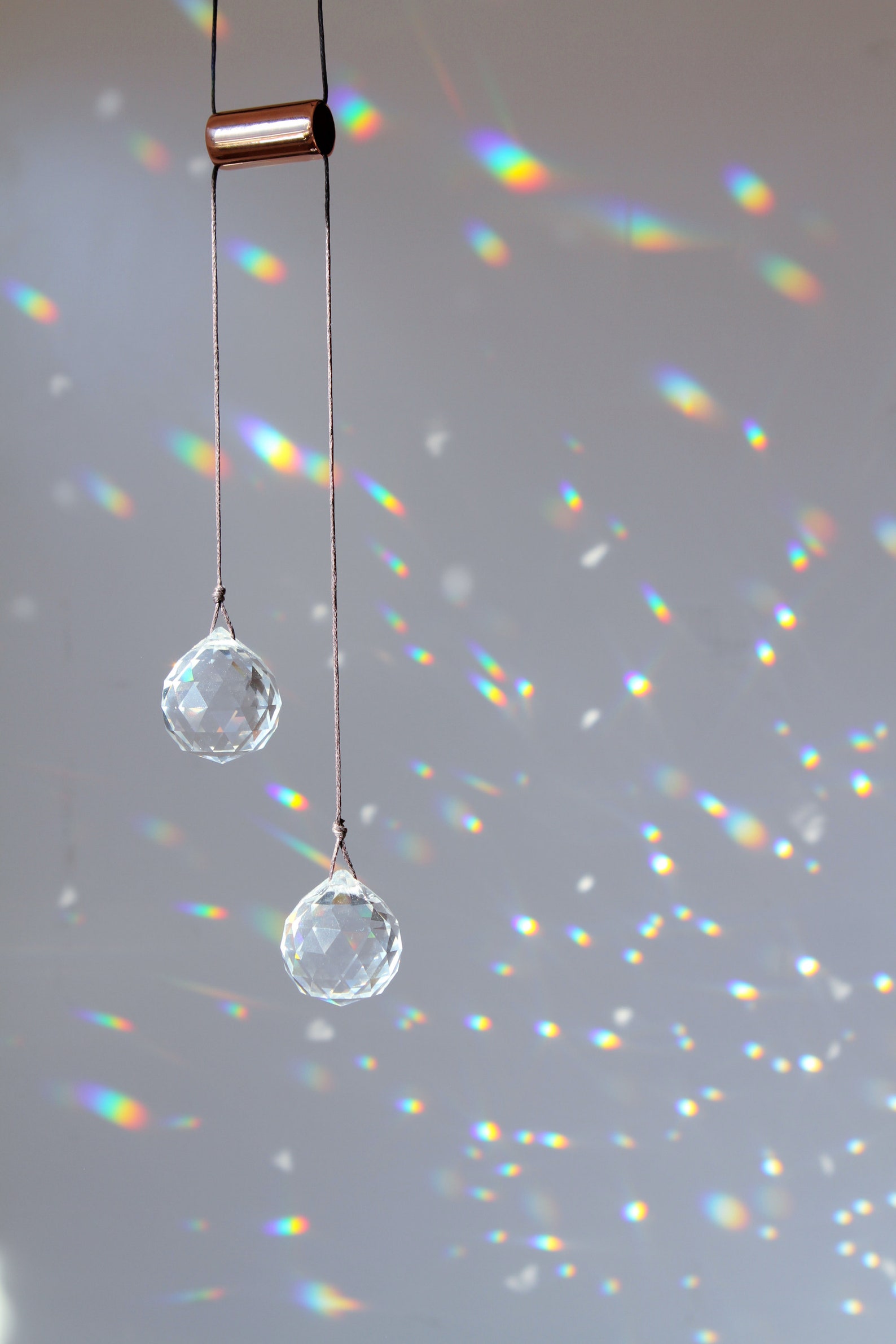 Suncatcher Crystal Ball Glass for Windows - Crystal Mobile Prism ...