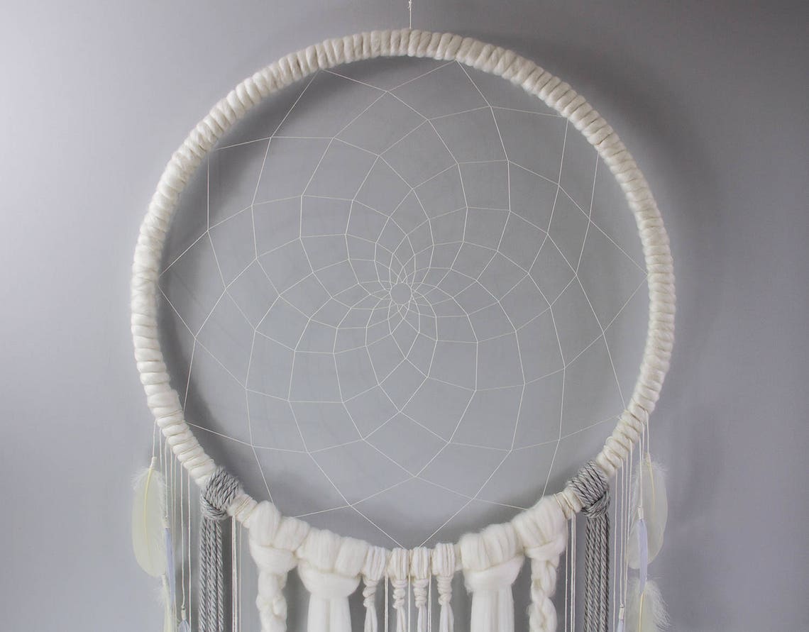 Infinity Boho Giant Dream Catcher Extra Large Dream Catcher - Etsy