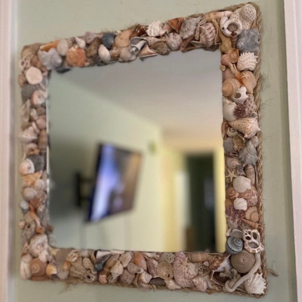 Seashell Mirror - Etsy