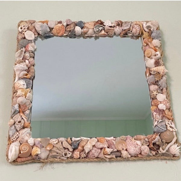 Seashell Mirror - Etsy