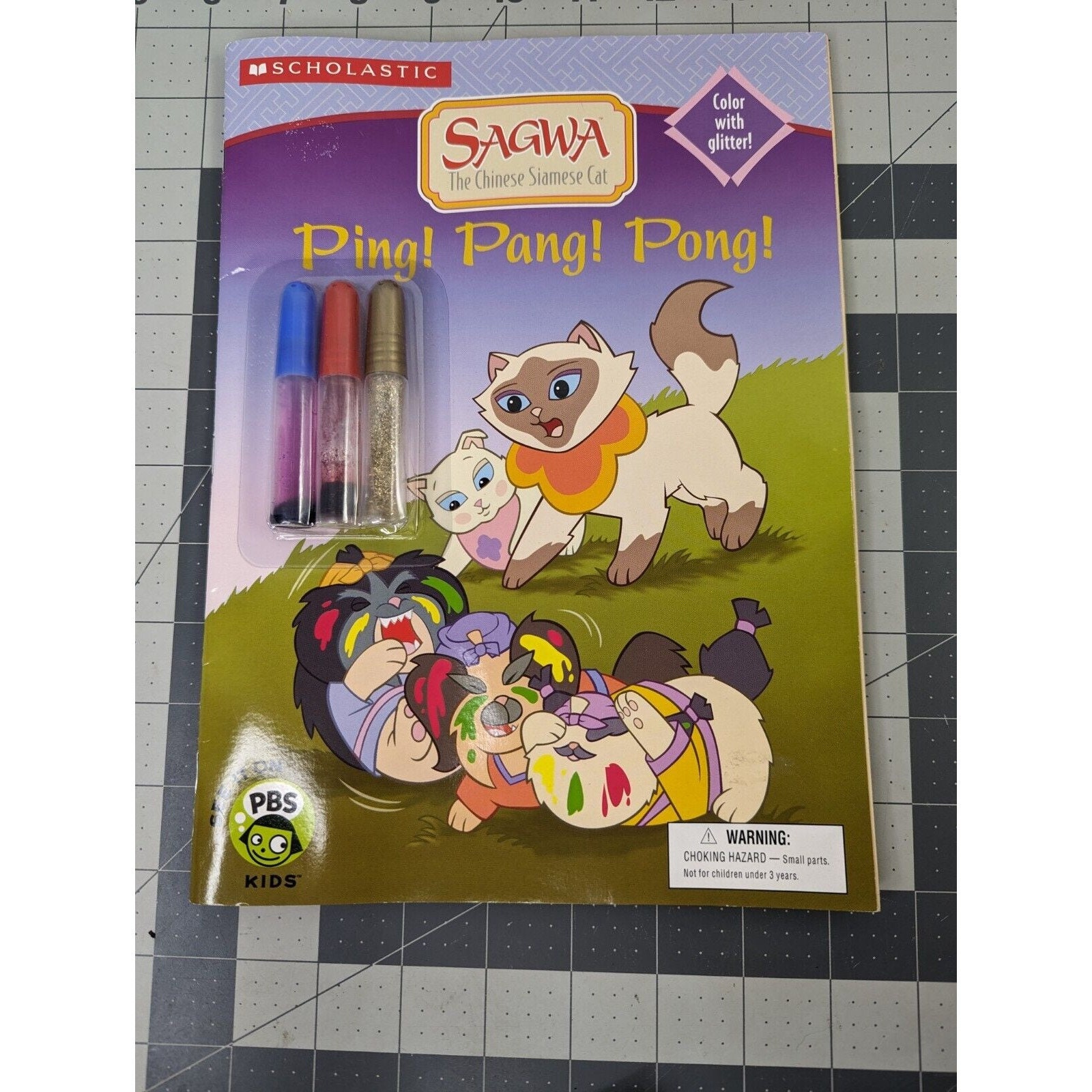 Sagwa the Chinese Siamese Cat Coloring Book 2003 Scholastic - Etsy
