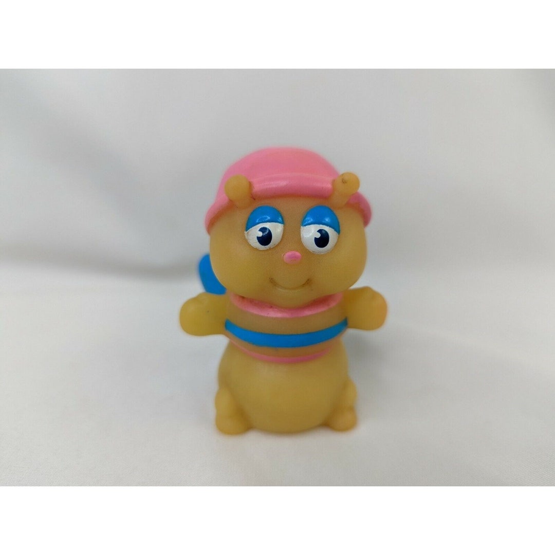 Hasbro Glo Worm Friends 3 Pink Hat Blue Wings Figure - Etsy