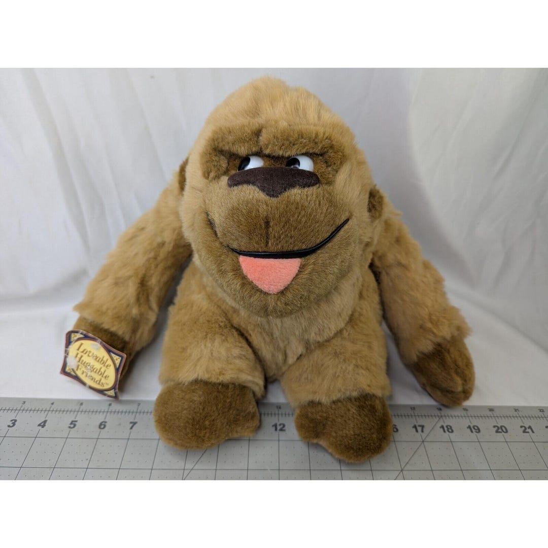 Walmart Monkey Gorilla Brown Plush 11 Inch Tb Trading Co Stuffed Animal ...