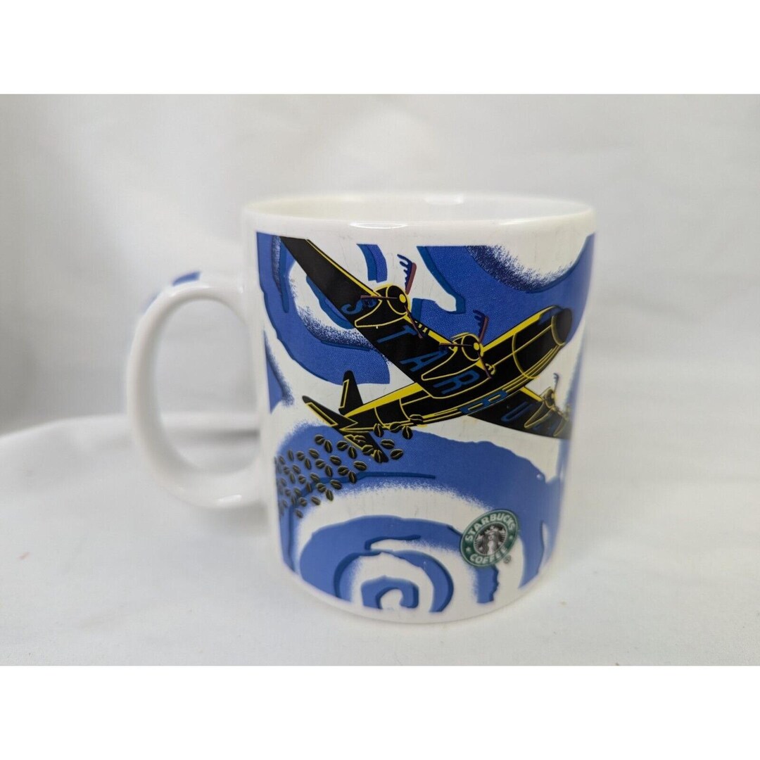 Starbucks Barista Airplane Aviation Coffee Cup Mug 2001 - Etsy