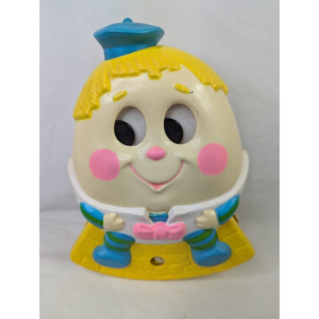 Mattel Humpty Dumpty Rail Rocker Crib Toy 1983 Works - Etsy