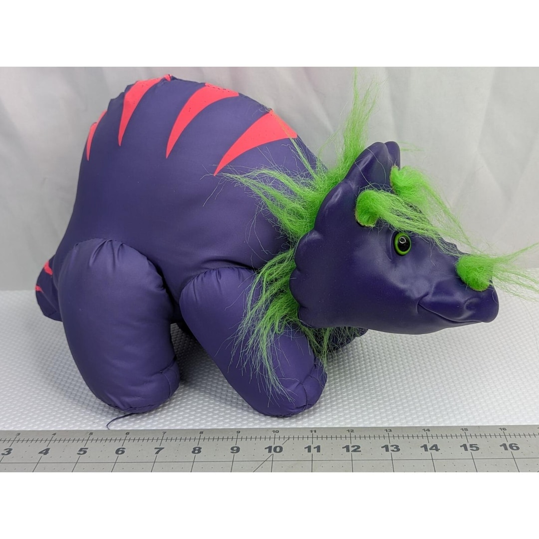 Dino Brite Dinosaur Plush Mykids Purple Sounds 10 Inch Stuffed Animal ...