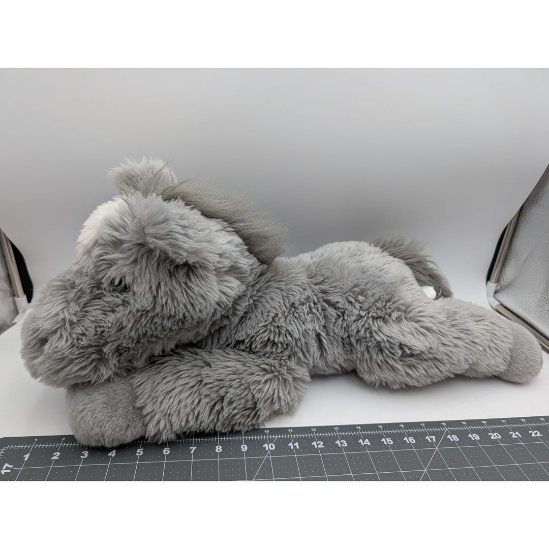 Kellytoy Gray Horse Plush 25 Inch Long Stuffed Animal Toy - Etsy