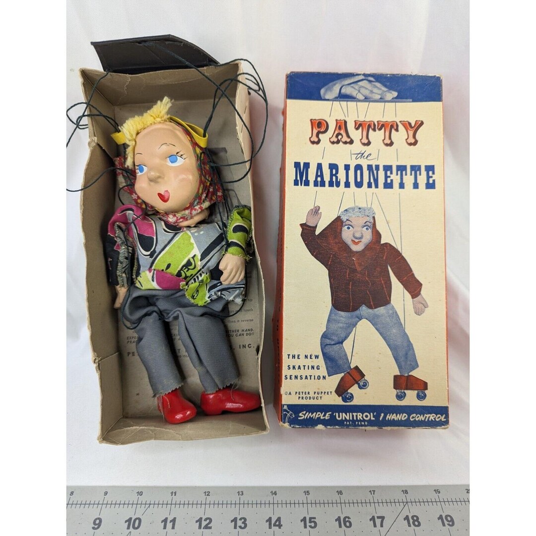 Patty the Marionette Peter Puppet - Etsy