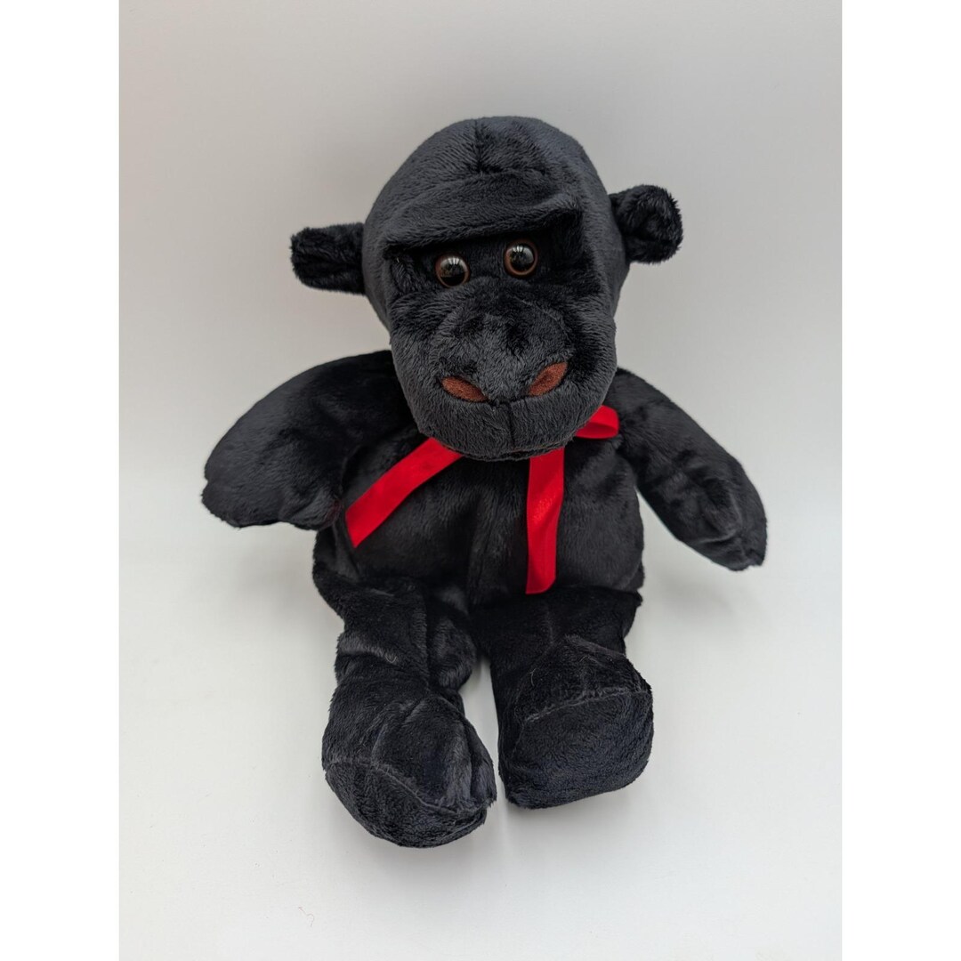 Kellytoy Black Gorilla Ape Plush 14 Inch Stuffed Animal Toy - Etsy