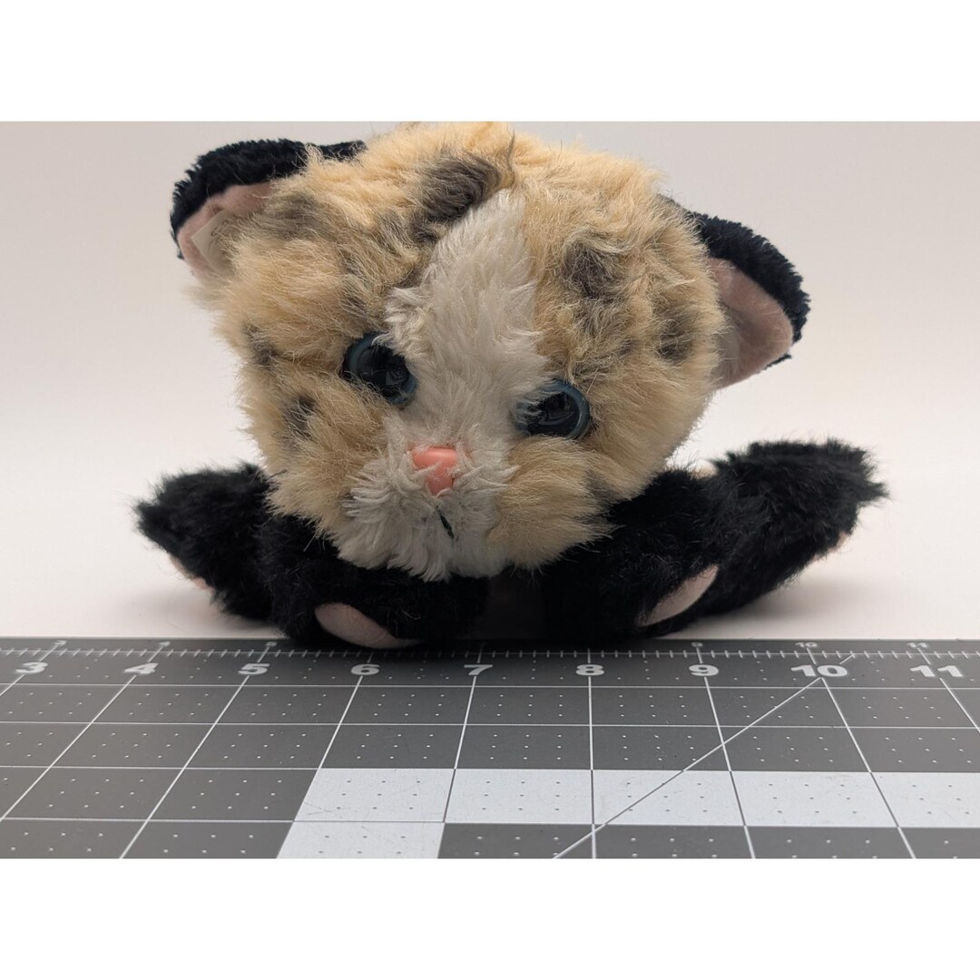 Tyco Jungle Kitty Kitty Kittens Plush Spots Collar Purrs READ Stuffed ...