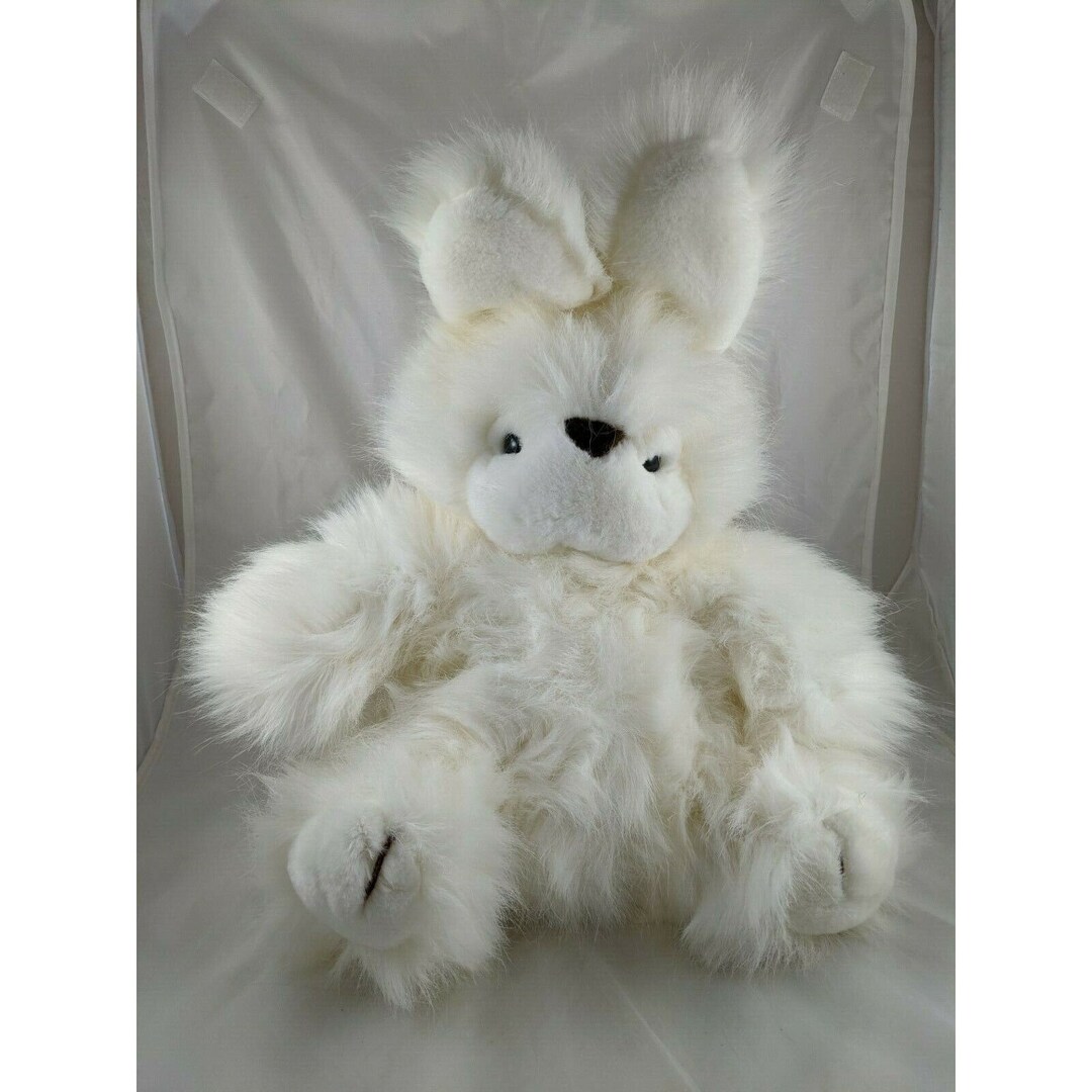 White Rabbit Plush Bunny 17 Korea Stuffed Animal Toy - Etsy