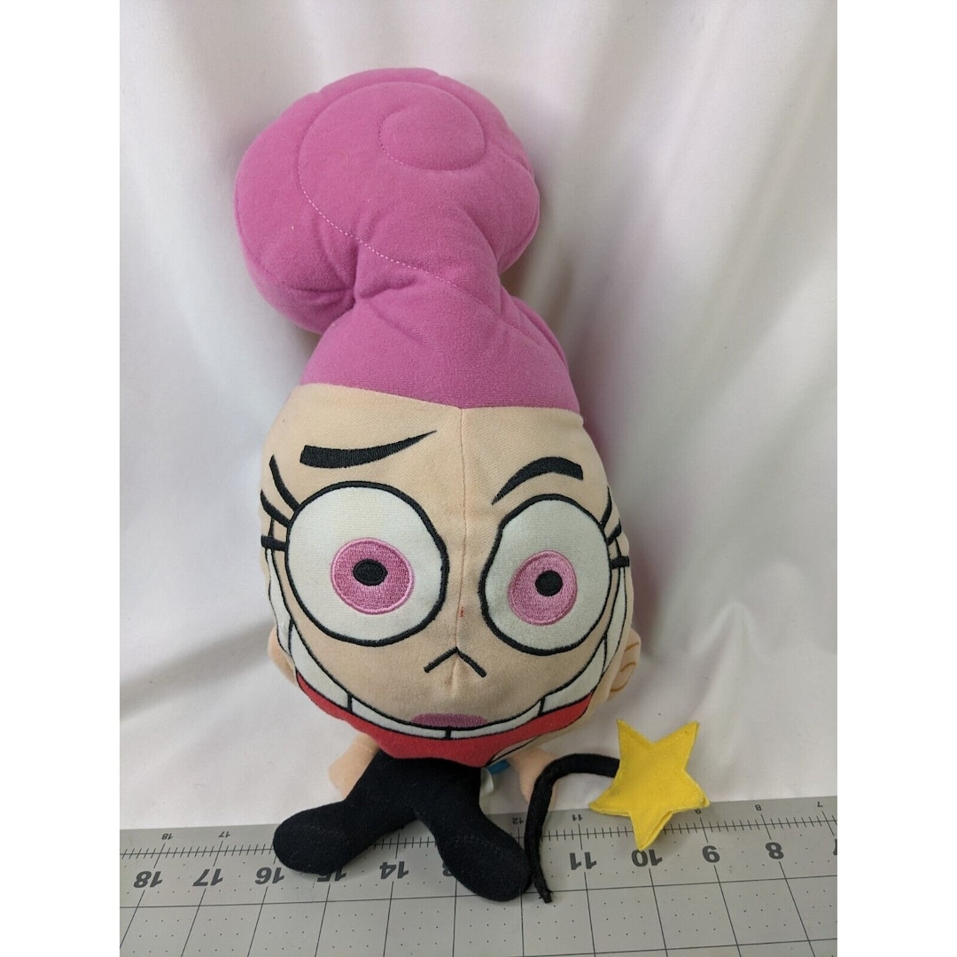 Fairly Oddparents Wanda Reversible Plush Doll Goldfish 16 Inch Stuffed ...