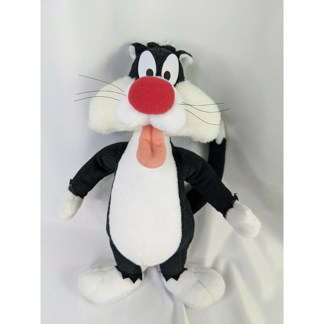Applause Looney Tunes Sylvester Cat Plush 11 1997 Stuffed Animal Toy - Etsy