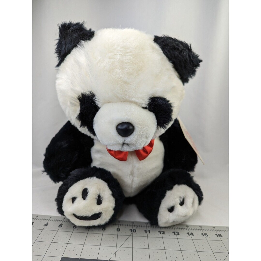 Russ Hess Panda Bear Plush 15 Inch VIP Very Important Tag Stuffed ...