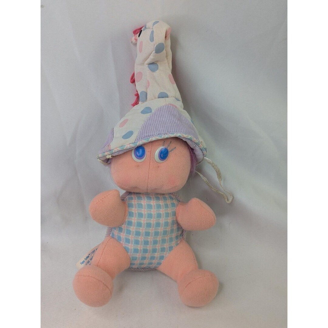Hasbro Topsy Turtle Plush Horse Hat Cap 7 Inch 1988 Stuffed Animal Toy ...
