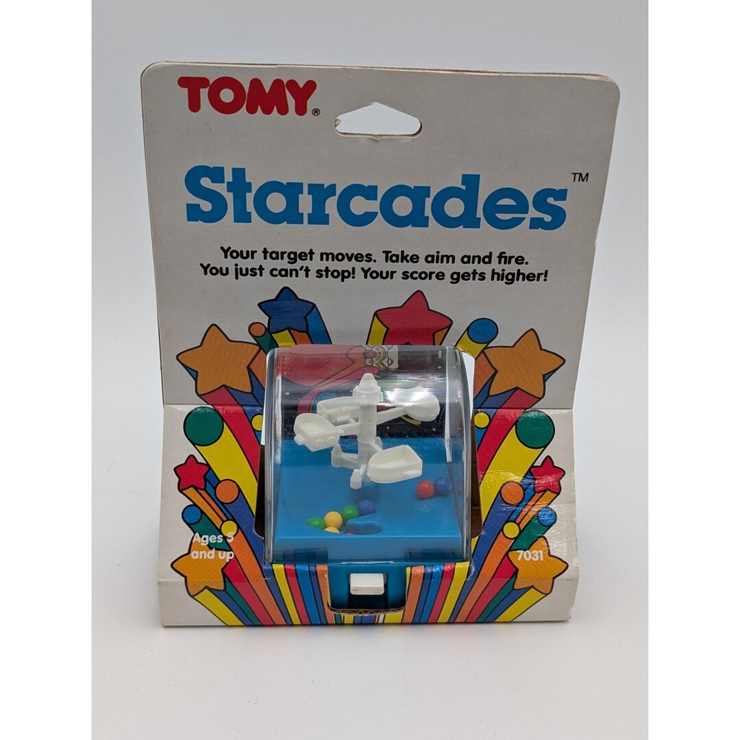 Tomy Starcades Rocket Tower Game Toy 1987 - Etsy