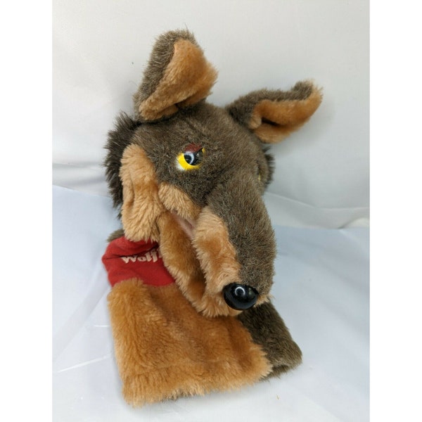 Wolf Hand Puppet - Etsy