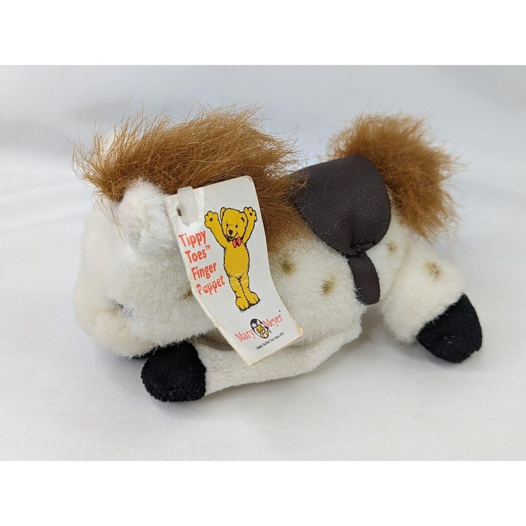 Mary Meyer Tippy Toes Horse Plush Finger Puppet 5 Inch Stuffed Animal ...