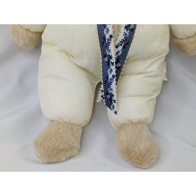 Country Cozys Rabbit Plush 19 Inch Cream Nylon Body Stuffed Animal Toy ...