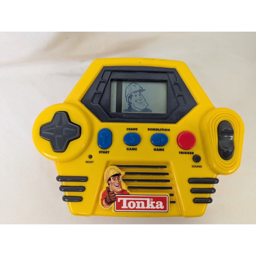 Hasbro Tonka Construction Hand Held Game Toy 1999 - Etsy