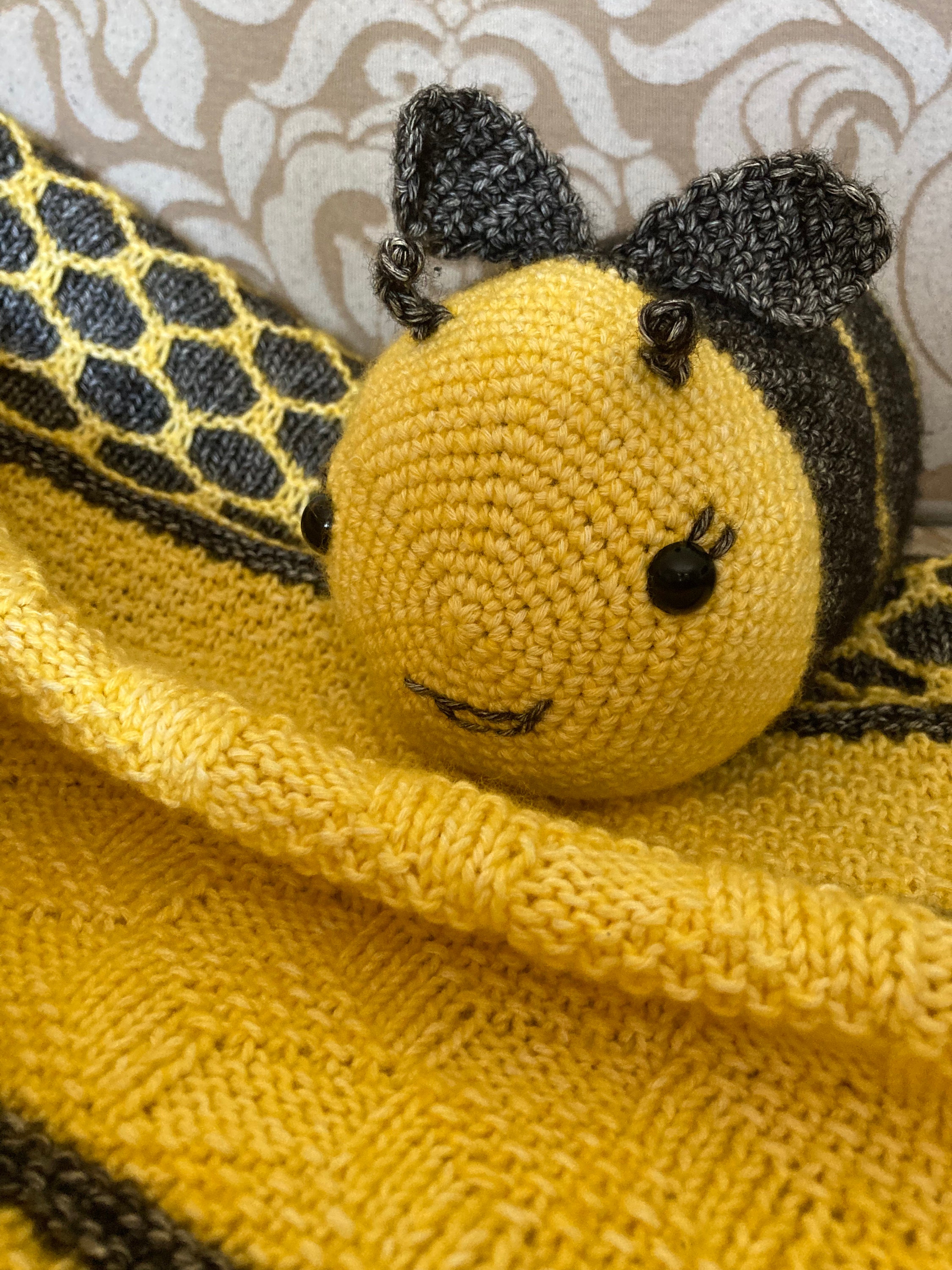 CROCHET PATTERN Bee Stuffy Pattern Bee Stuffed Toy Bee | Etsy