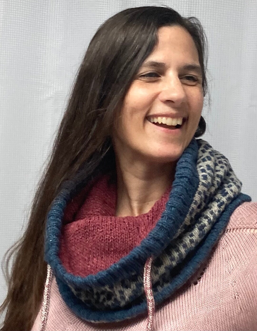 Cowl Knitting Pattern, Knit Cowl Pattern With Lining, Lined Knitted ...