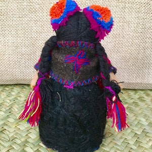 100 % Handmade Wool Chamula Doll From Chiapas Mx - Etsy