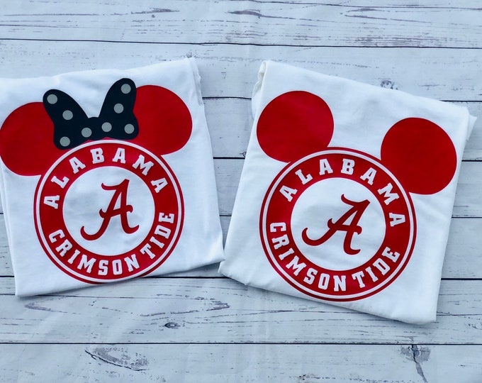 Alabama Mouse Ears, University of Alabama, Alabama Crimson Tide, Roll ...