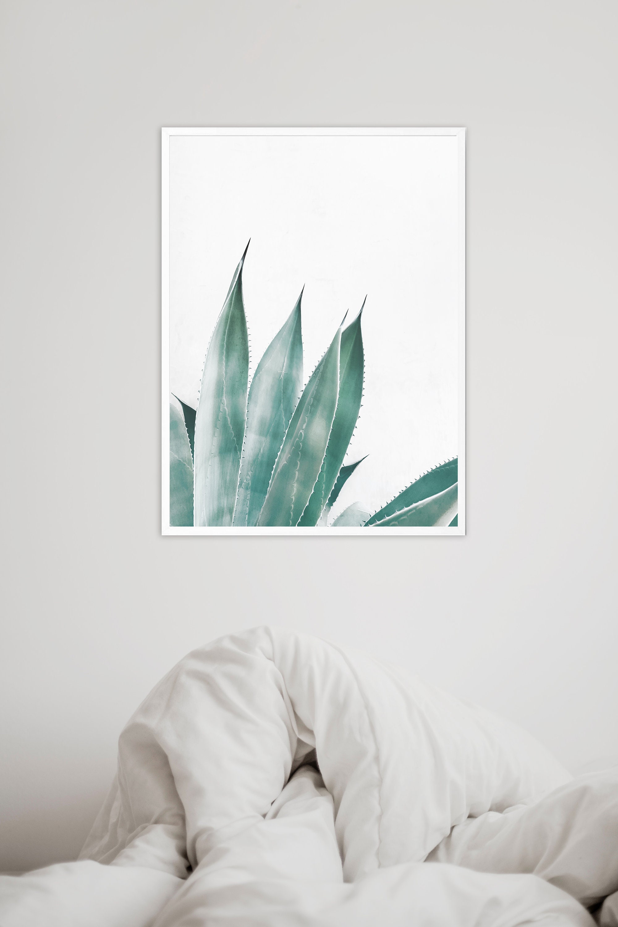 Aloe Vera Print Cactus Printable Art Succulent Wall Decor | Etsy