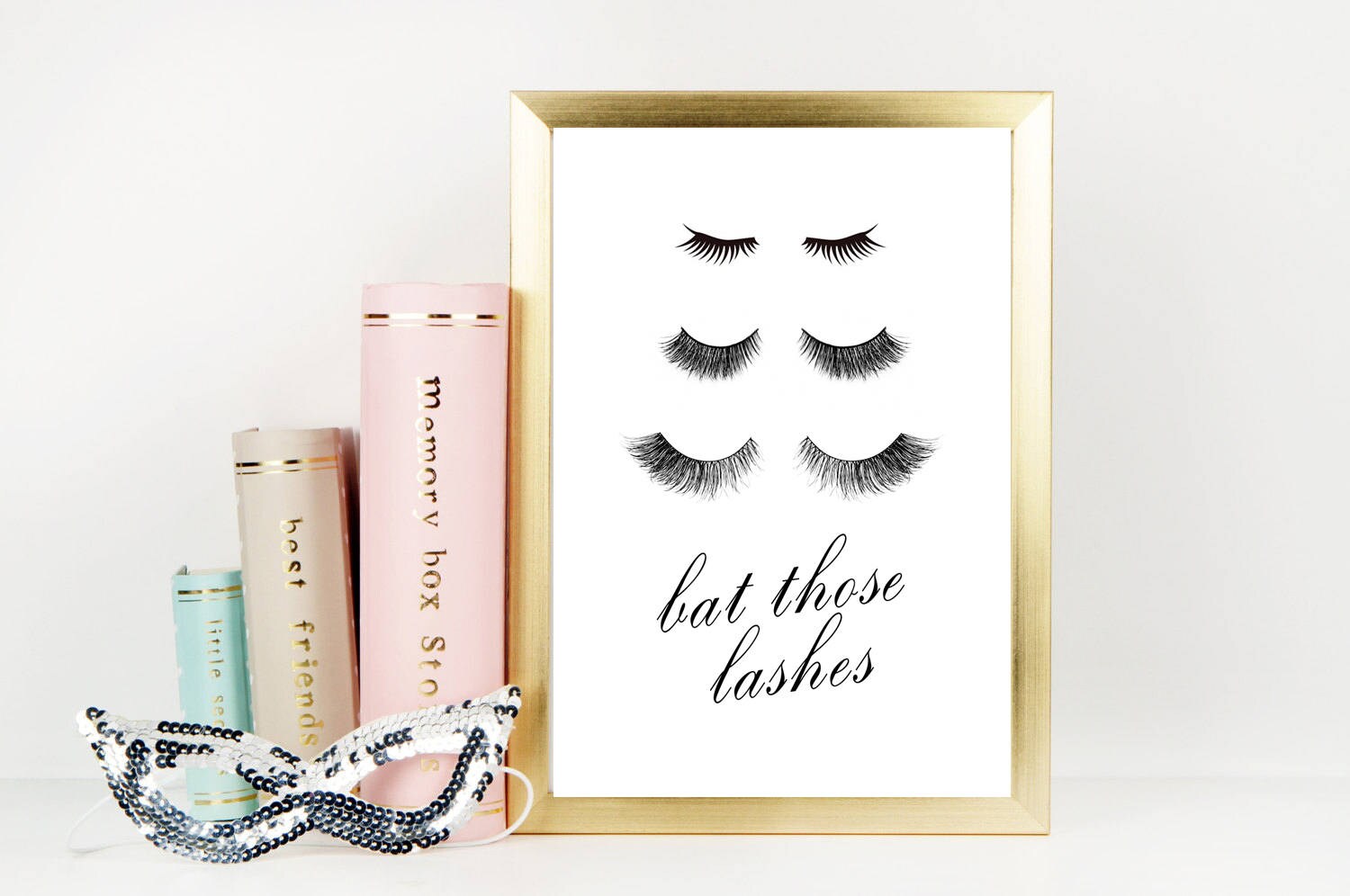 Eyelashes Print Lashes Printable Art Fashion Poster but - Etsy