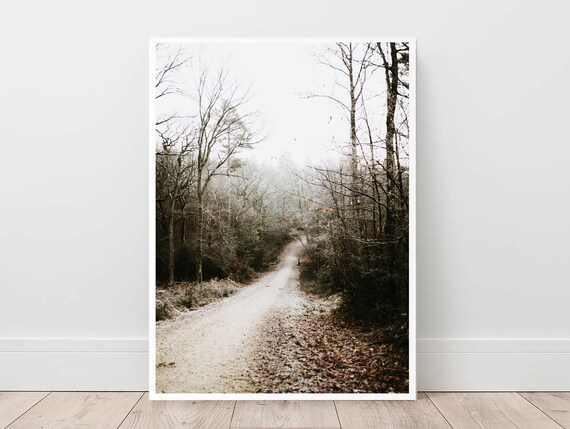 Forest Path Print Nature Printable Art Forest Wall Art | Etsy Canada