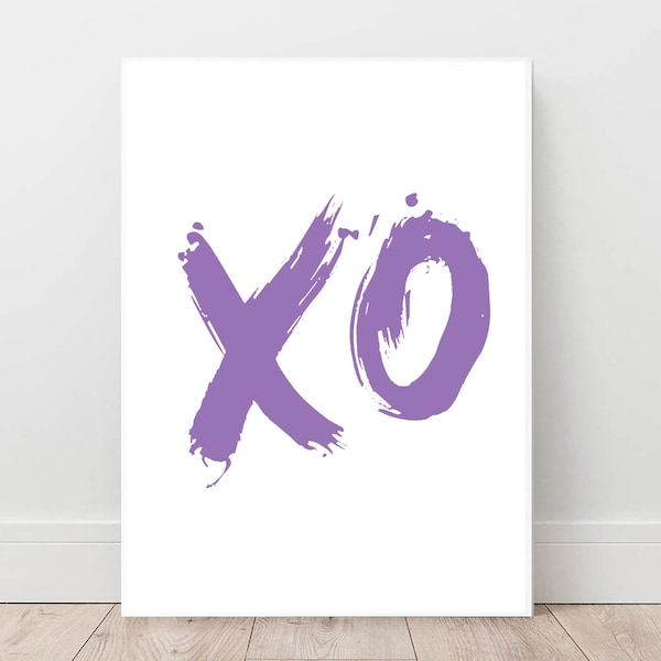 Xo Print - Etsy