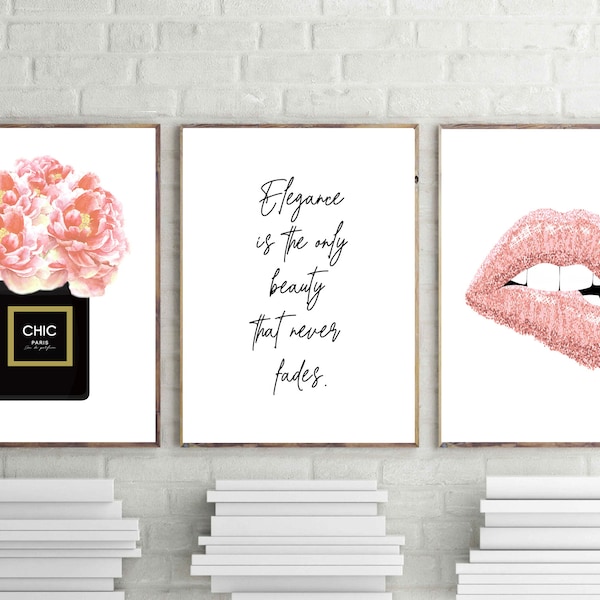 Chic Wall Art - Etsy