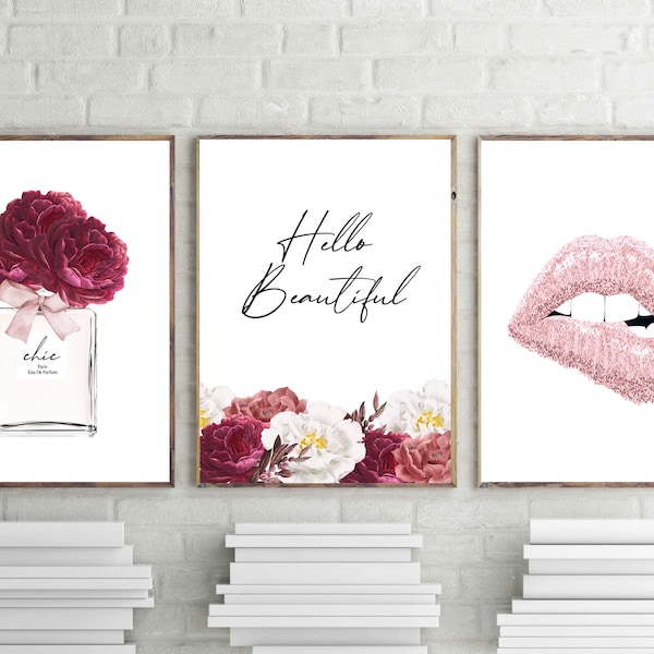 Hello Beautiful Print - Etsy