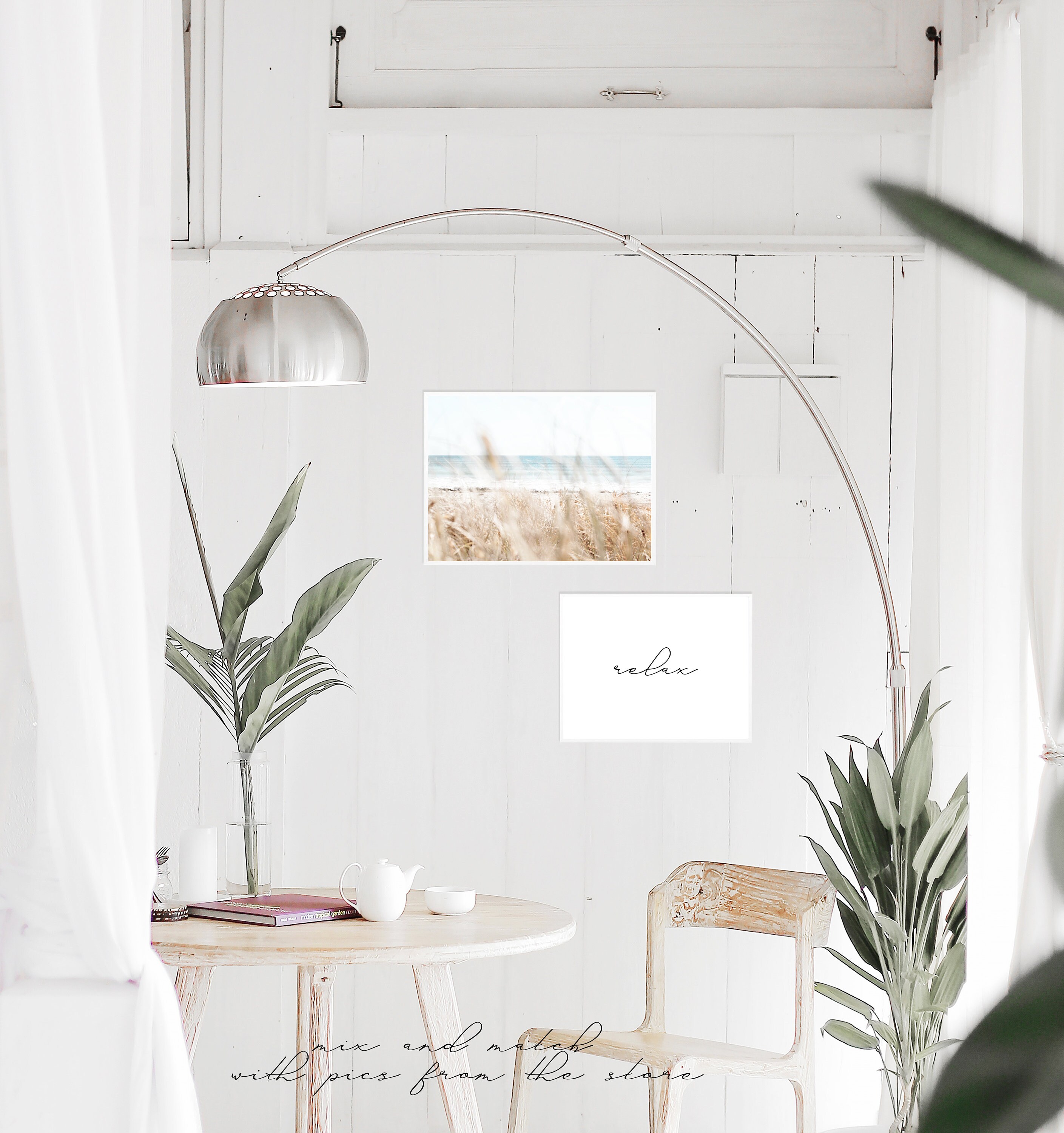 Relax Sign Print Quote Printable Art Relax Poster Minimal - Etsy