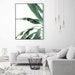 Banana Leaves Print Tropical Wall Art Green Leaves Poster - Etsy