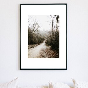 Forest Path Print, Nature Printable Art, Forest Wall Art, Relax ...