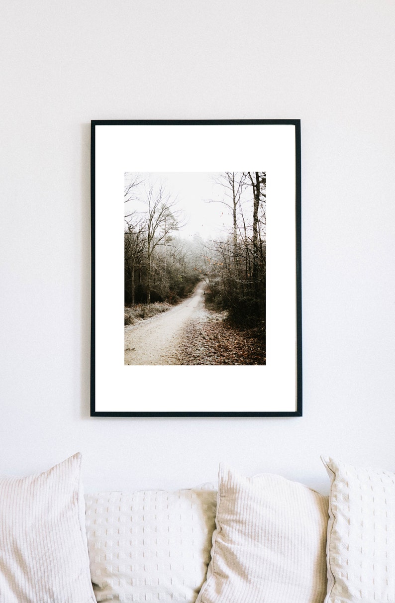 Forest Path Print Nature Printable Art Forest Wall Art | Etsy Canada