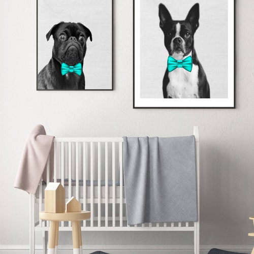 Boston Terrier Wall Art - Etsy