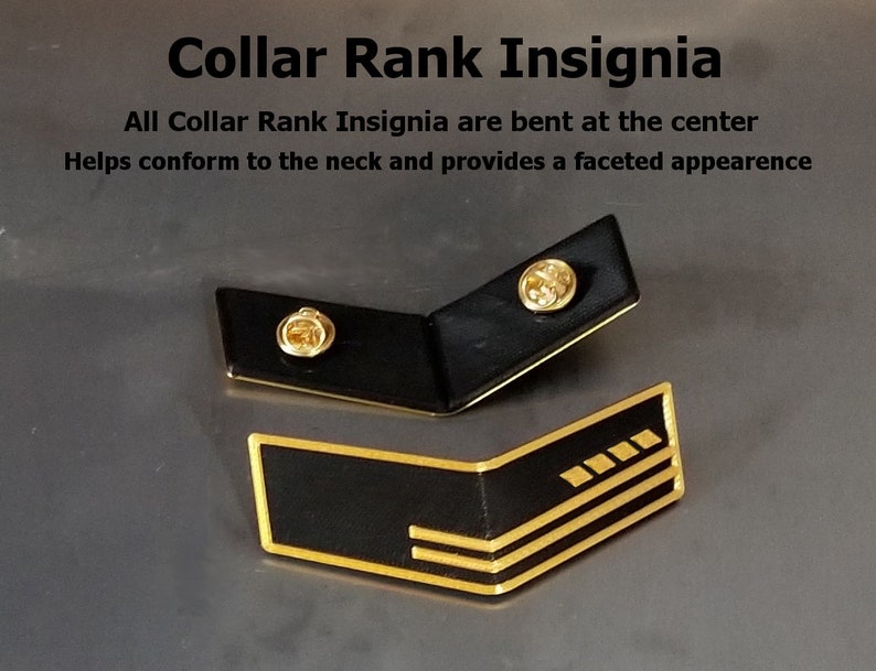 Collar Rank Insignia Discovery Inspired - Etsy