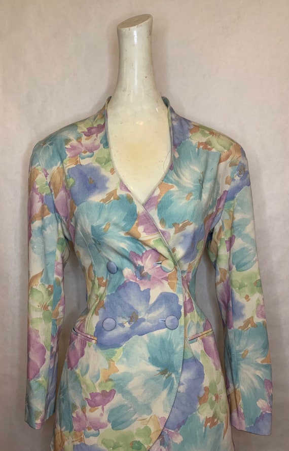 Pastel Floral Suit Gem