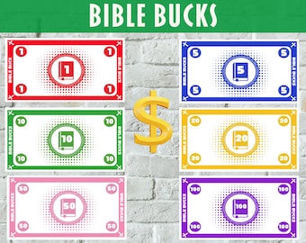 Printable Bible Bucks: Christian Reward System Inventive for Kids ...