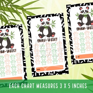 3 Panda Classroom Reward Incentive Charts | Children Reward Chart ...