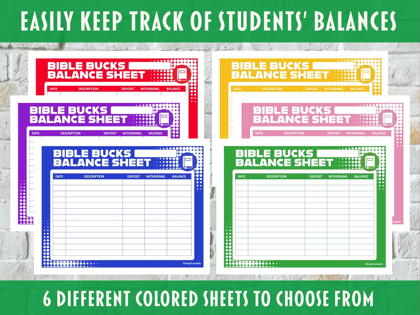 Bible Bucks: Christian Reward System for Kids (printable PDF) - Etsy