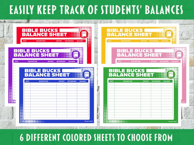 Bible Bucks: Christian Reward System for Kids (printable PDF) - Etsy