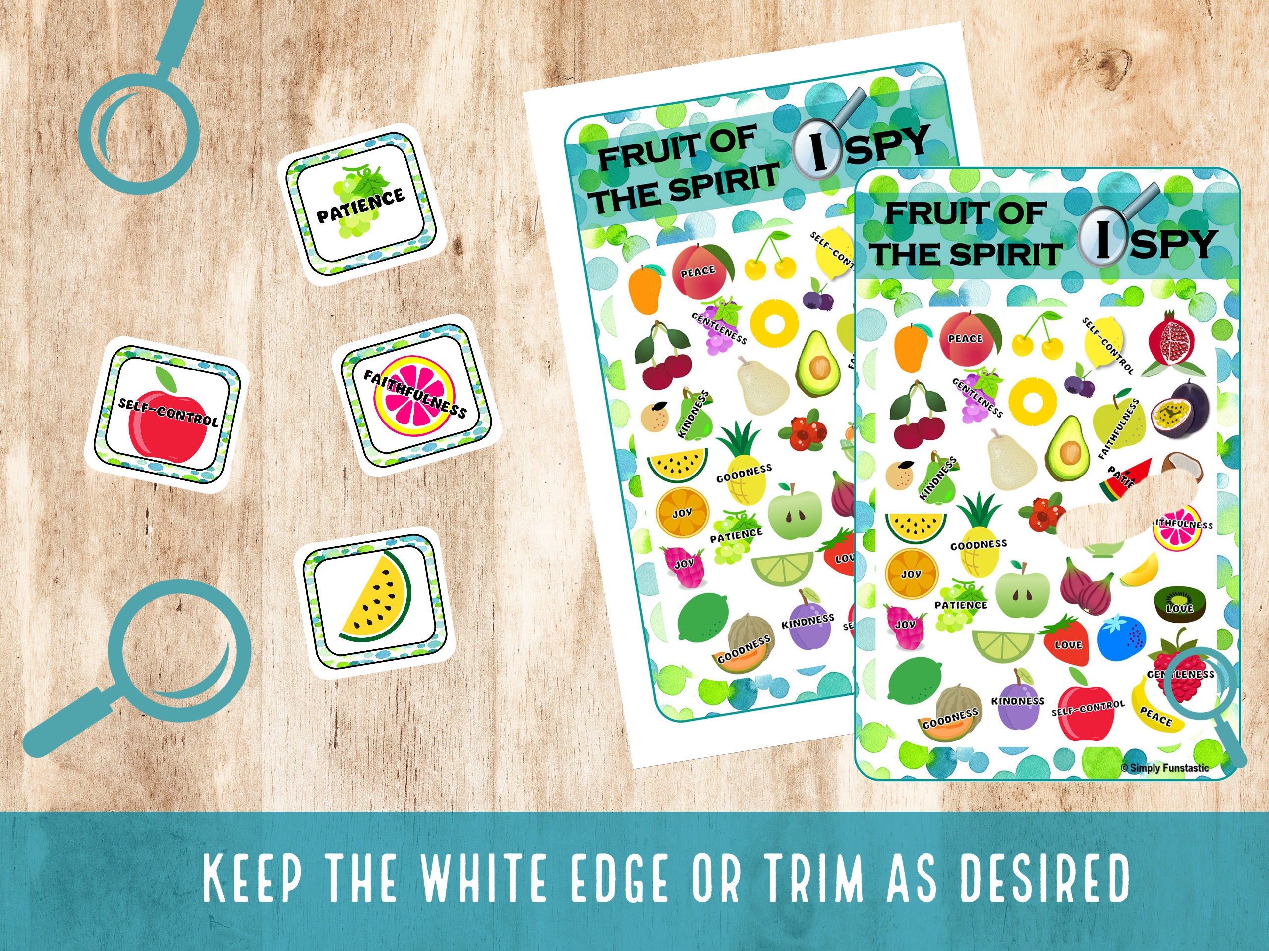 Fruit of the Spirit I Spy Game: Sunday School Activity (download ...